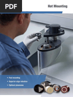 Hot Mounting Resins for Specimen Prep | PDF | Scanning Electron ...