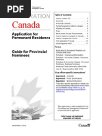 Schedule 4: Provincial Nominee Form | PDF | Justice | Crime & Violence