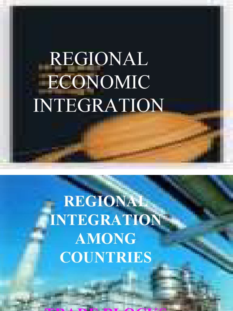 Regional Economic Integration | PDF | Tariff | Dumping (Pricing Policy)