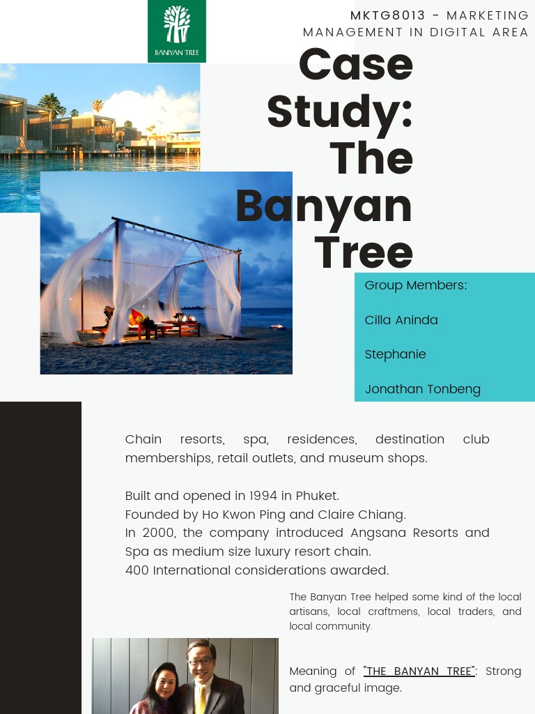 Group Project - Case Study (The Banyan Tree) PDF | PDF | Brand | Retail