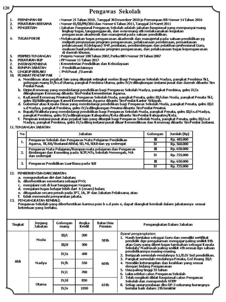 120 Profil Jabatan Fungsional PNS 2019 | PDF
