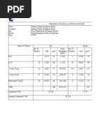 Axle Load Calculation Sheet | PDF | Wheel | Axle