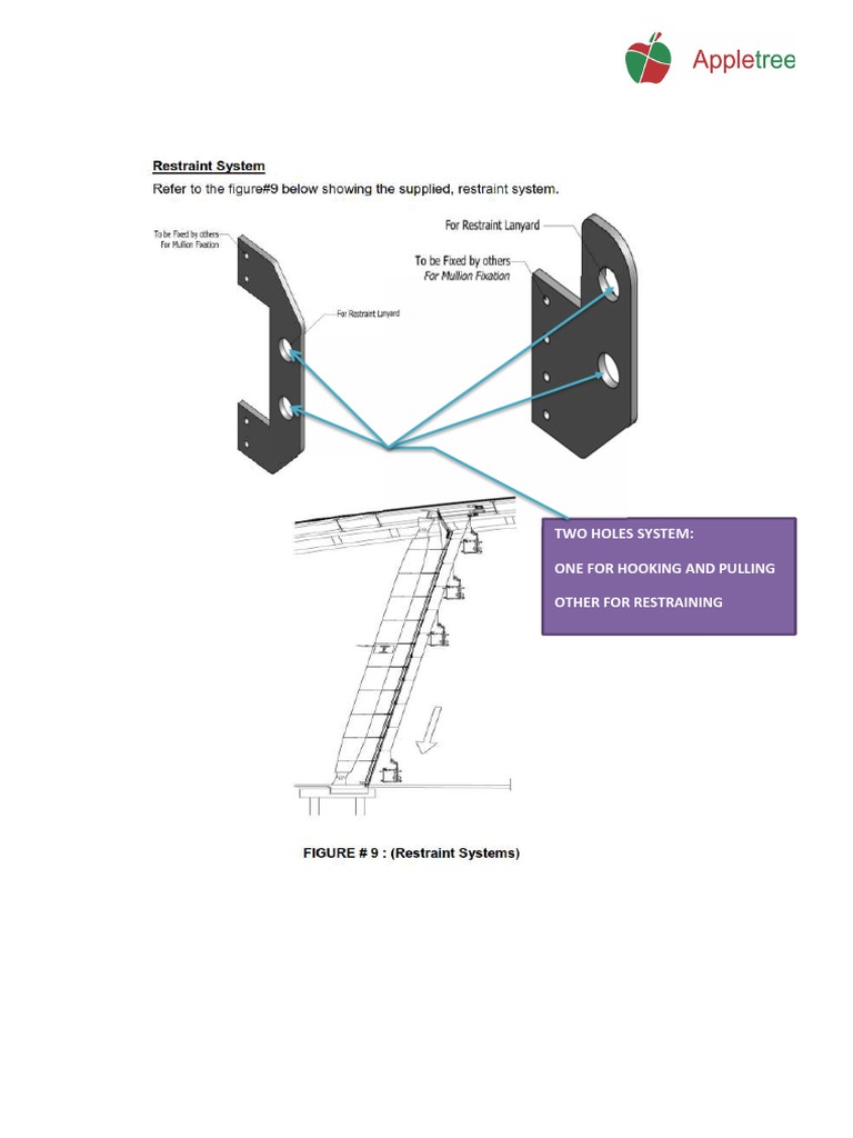 Two Holes System: One For Hooking and Pulling Other For Restraining | PDF
