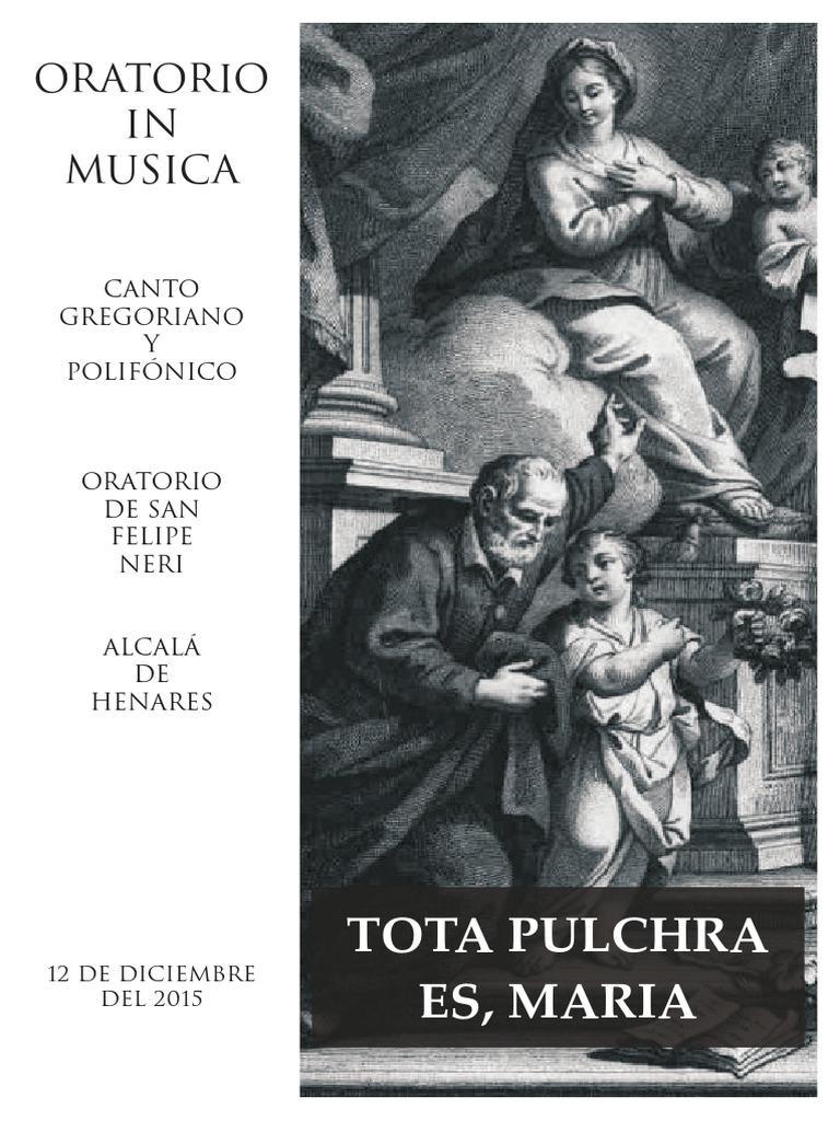 Encuentro Del Oratorio Musical Formato A5 | PDF | María, madre de Jesús ...