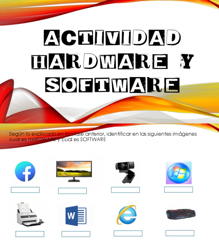 Actividad Hardware y Software | PDF
