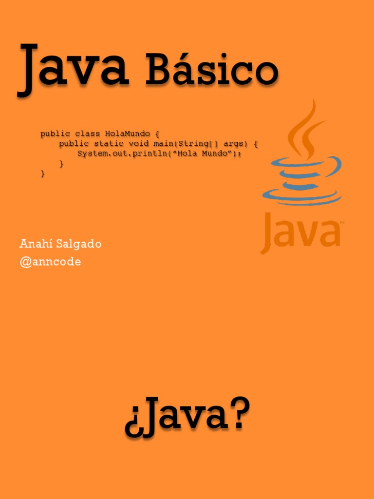 Java Basico Pdf Pdf Java Lenguaje De Programación Tipo De Datos
