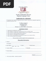 University of Belize Application Guide | PDF | Bachelor's Degree ...