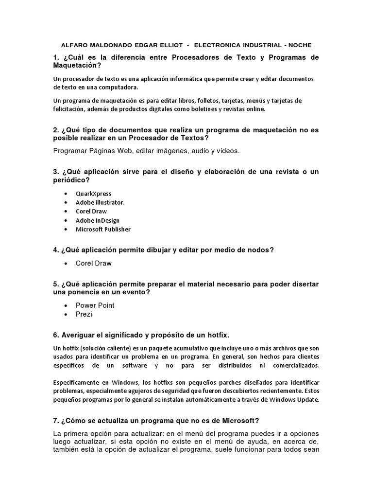 Actividad - #1 - ALFARO MALDONADO EDGAR ELLIOT | PDF | Microsoft ...