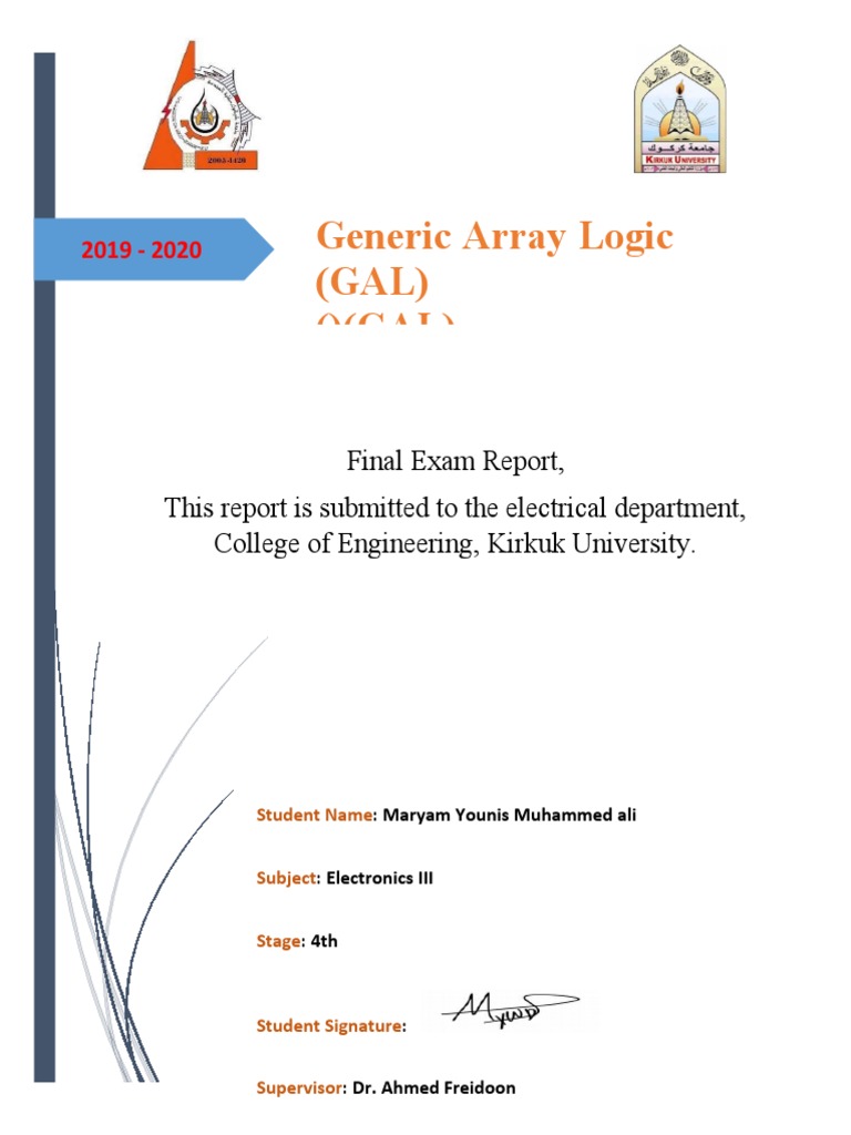 Generic Array Logic (GAL) (GAL) | PDF