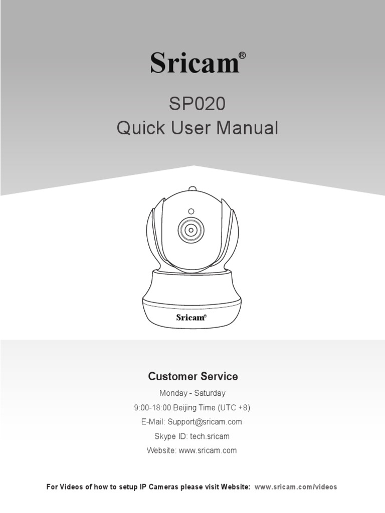 SP020 Quick User Manual | PDF | Wi Fi | Password