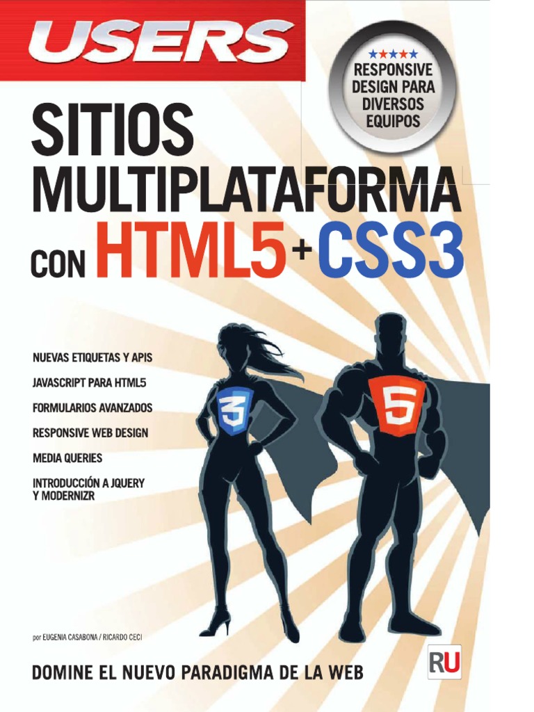 Sitios Multiplataforma Con HTML5 + CSS3 PDF | PDF