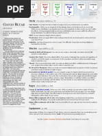 LOTRO Warden Gambit Cheat Sheet | PDF | Military Science | Leisure
