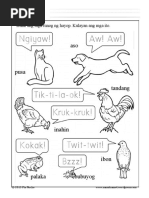 Babasahin - Tatlong Letra | PDF