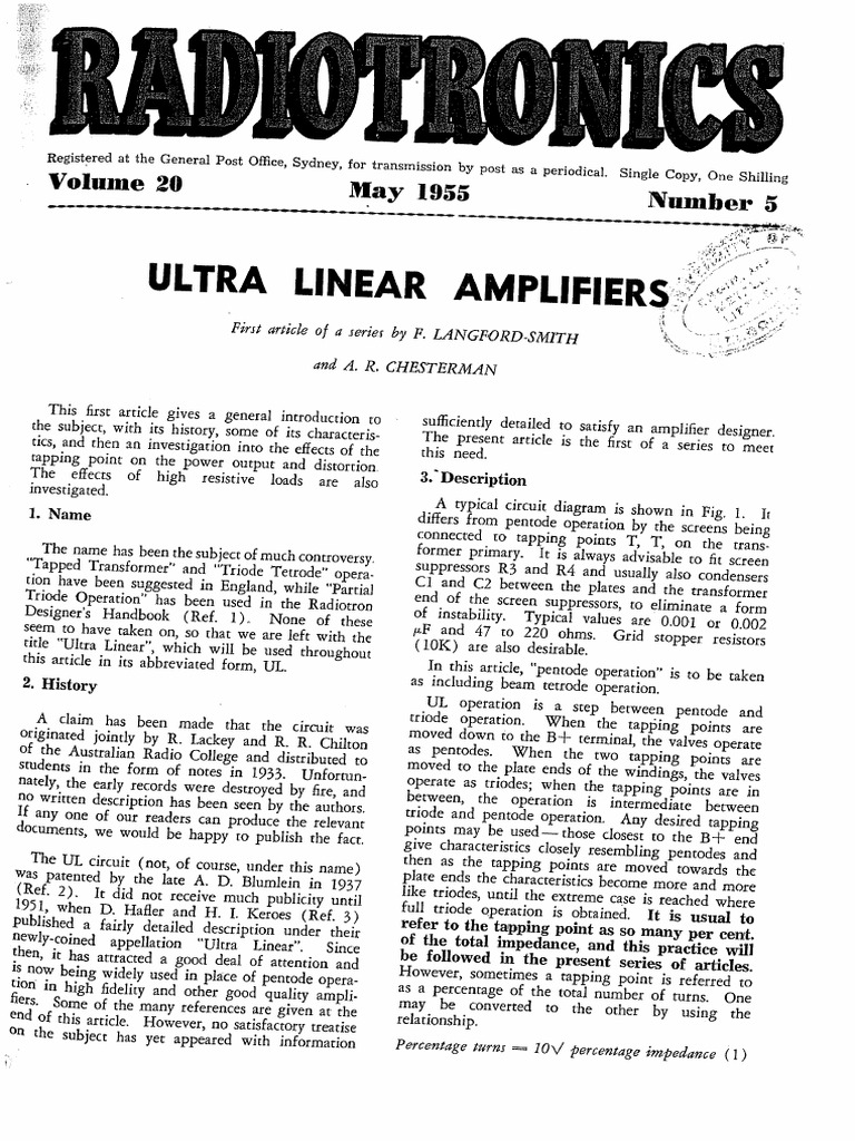 1955 Radiotronics PDF | PDF