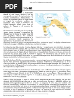 Mapa y Orígenes del Creciente Fértil | PDF | Media Luna Fértil ...
