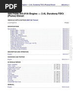 Ford Transit 2.4L Duratorq Engine Guide | PDF | Piston | Internal ...