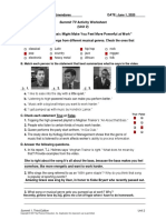 Summit 2 3rd Edition Answer Key | PDF | Laughter | Anger