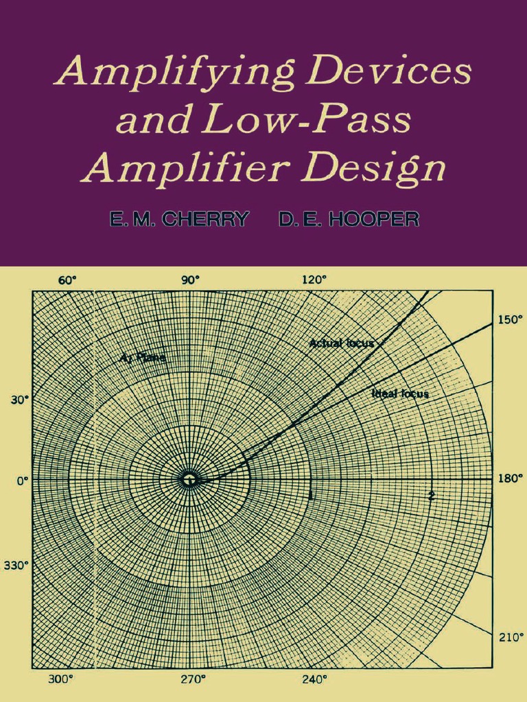 Cherry, Hooper - Amplifying Devices and Low-Pass Amplifier Design (1968)-RR