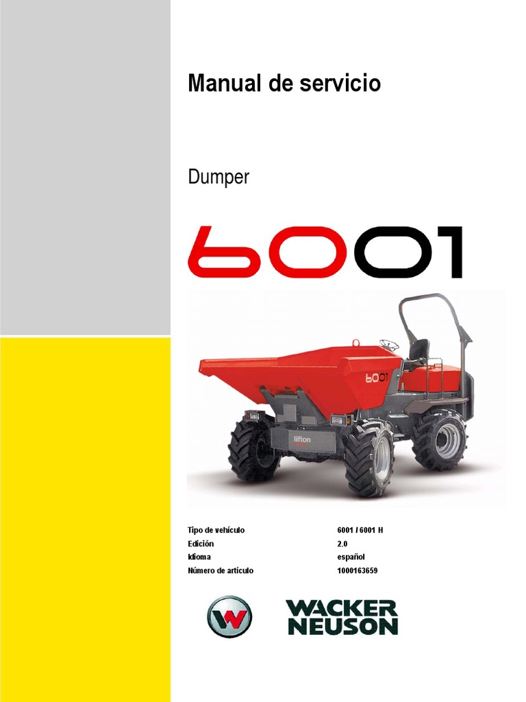 F.T. Wacker Neuson 6001 PDF | PDF | Inyección de combustible ...