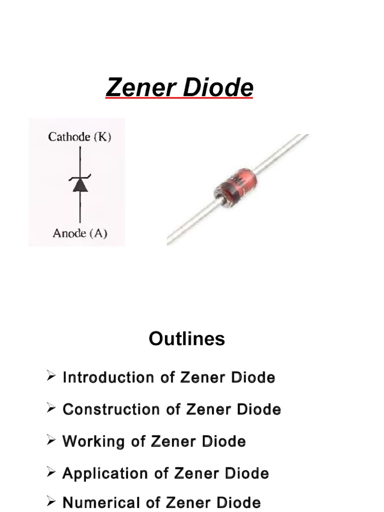 Zenerdiodes and Voltage Regulators | PDF | Power Electronics ...