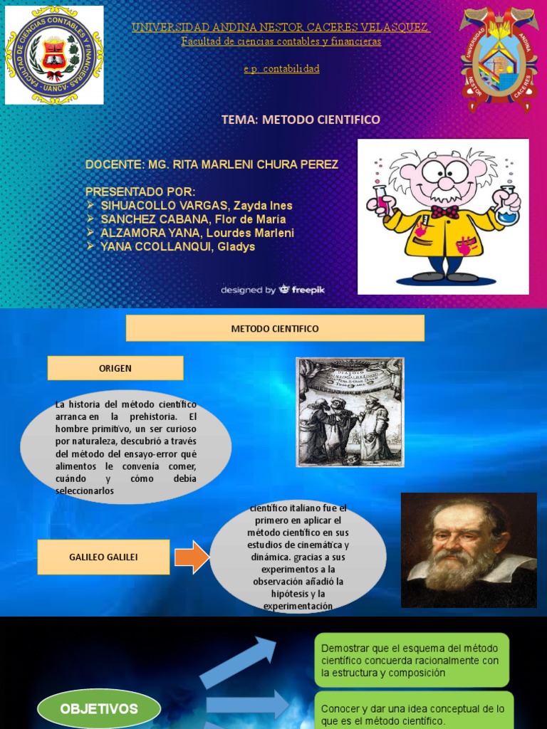 Diapositivas Metodo Cientifico | PDF | Busqueda empirica | Método ...