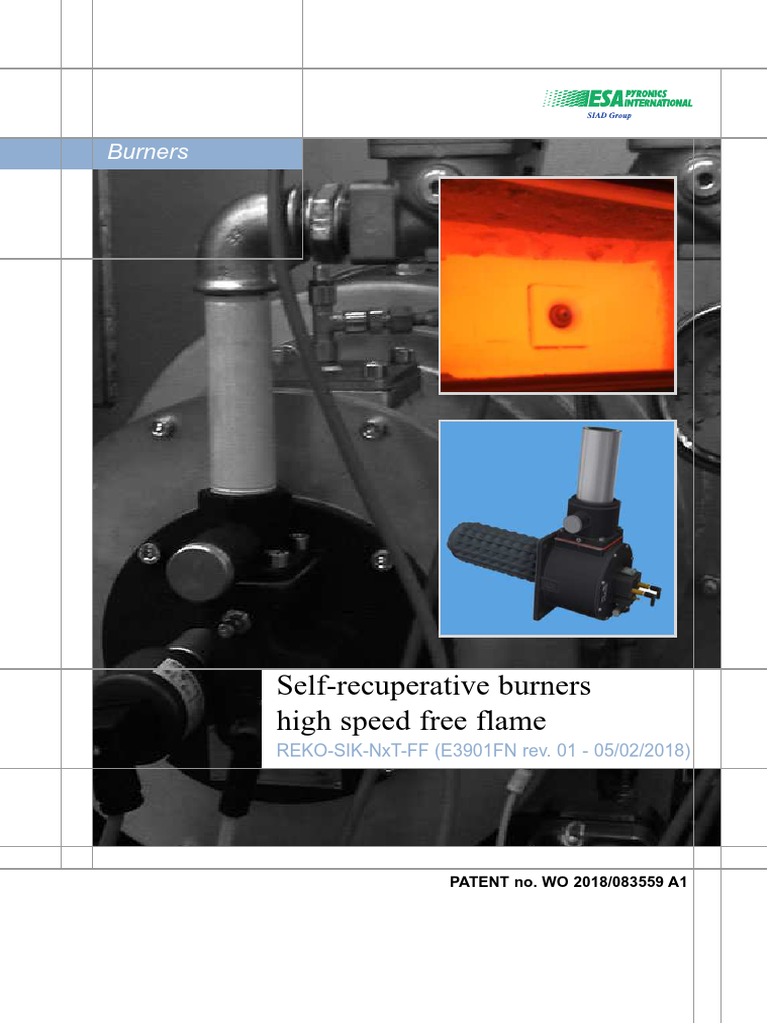 High-Efficiency Self-Recuperative Burners for Industrial Heating ...
