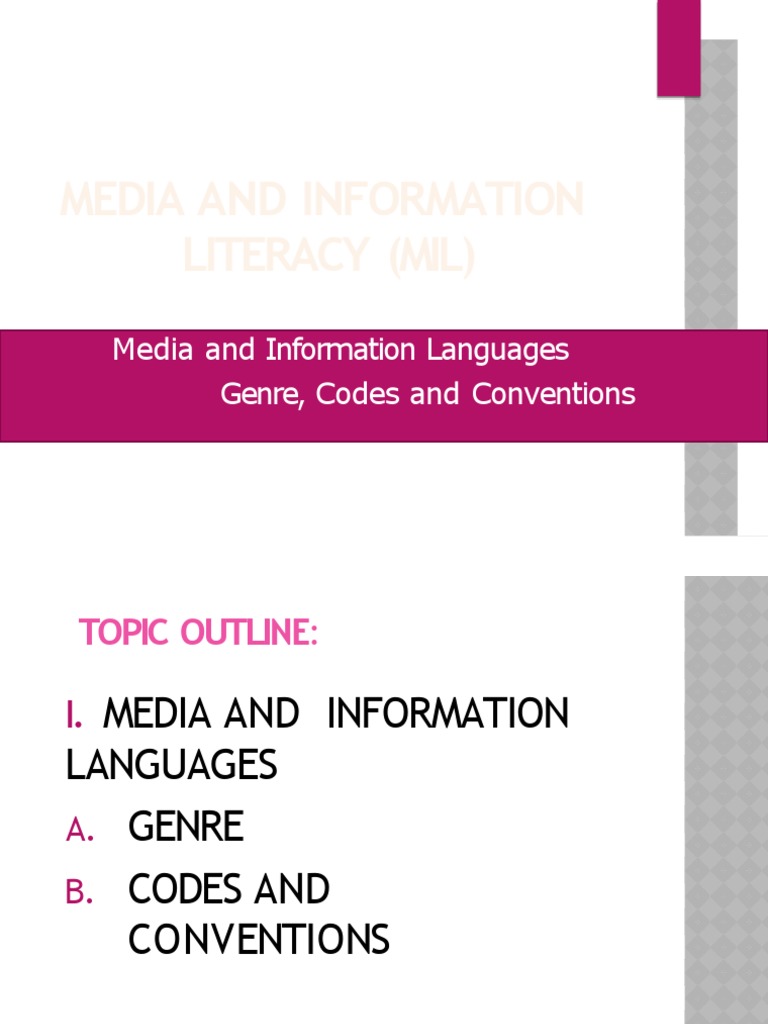 Codes and Convention | PDF | Information | Mass Media