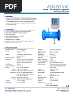 Alia AVF7000 Vortex Flowmeter | PDF