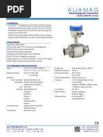 MagFlow 2400-Electromagnetic Flow Meter Data Sheet | PDF | Flow ...