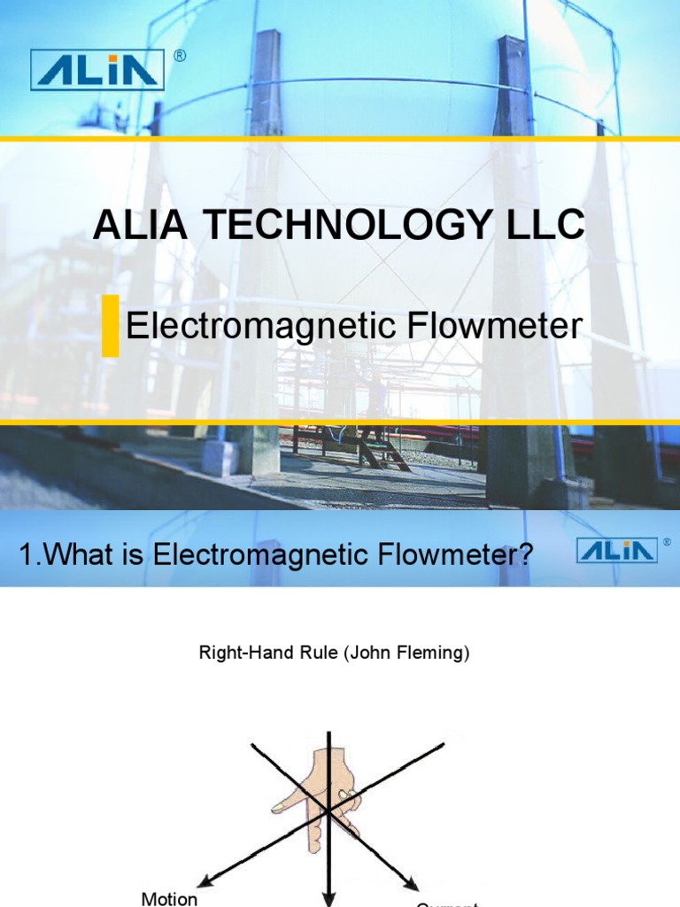 Alia Technology LLC: Electromagnetic Flowmeter | PDF