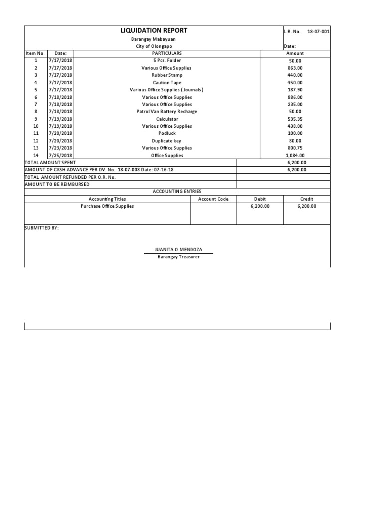 5000 SK Liquidation | PDF | Debits And Credits | Payments