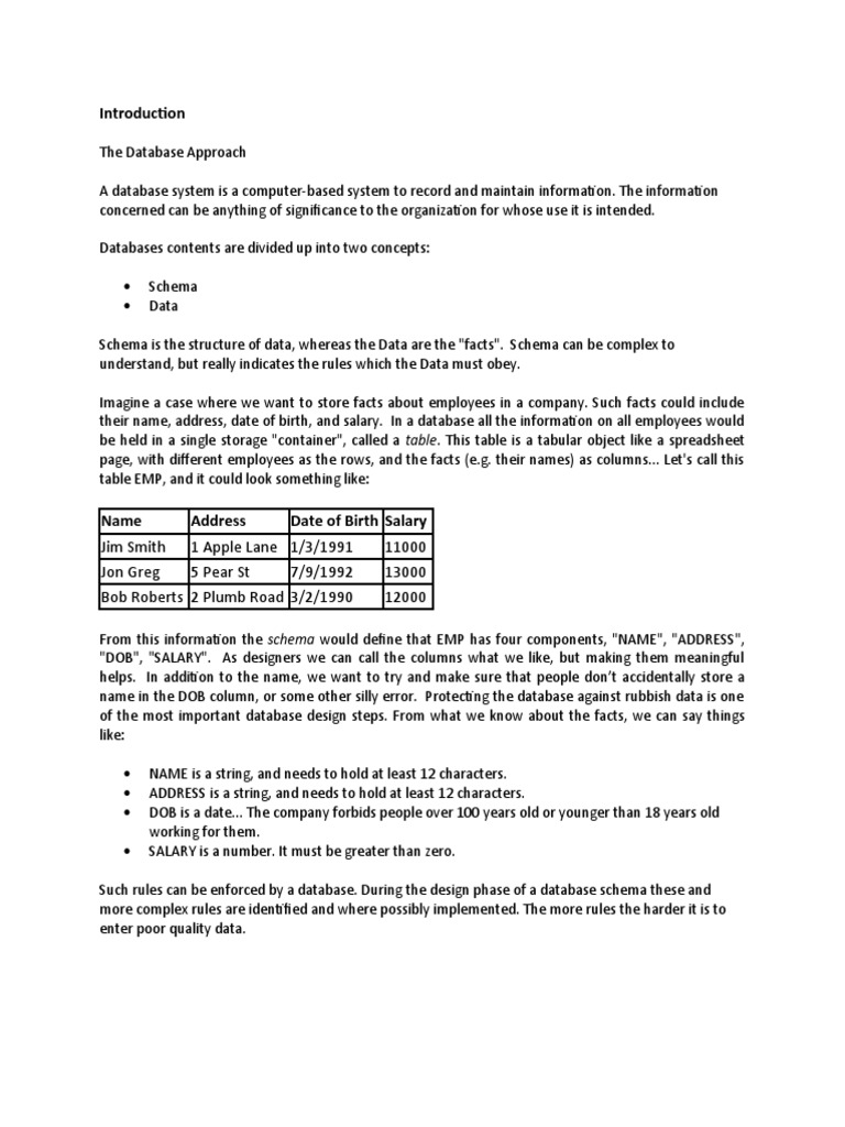 DBMS 1 | PDF | Conceptual Model | Databases DBMS 1 | PDF | Conceptual Model | Databases