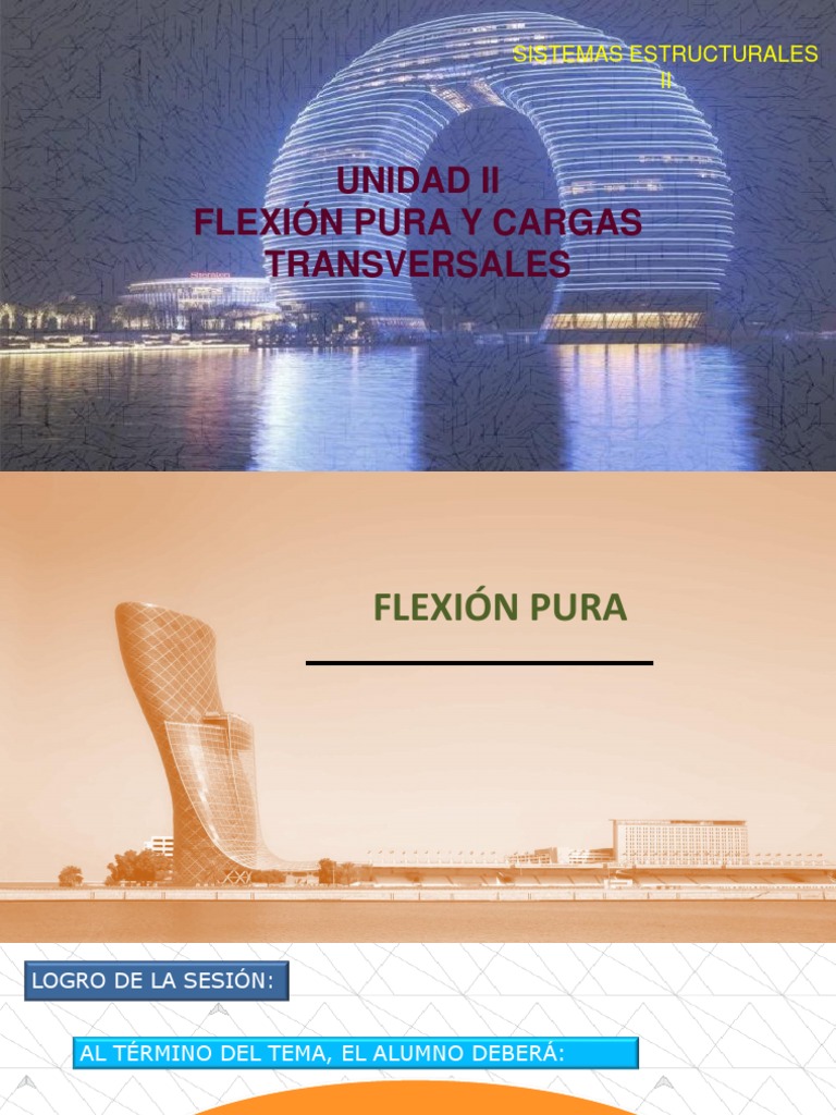 Clase 05 - Flexion Pura | PDF | Doblar | Elasticidad (Física)