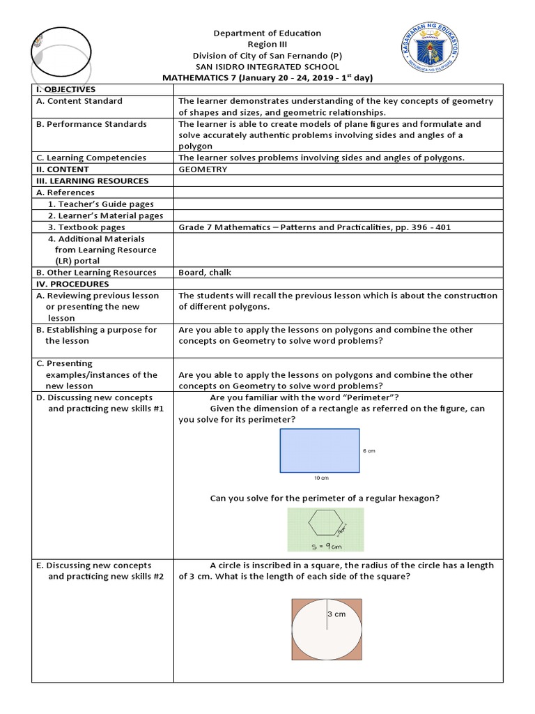 DLP - Day 1 | PDF | Polygon | Geometry