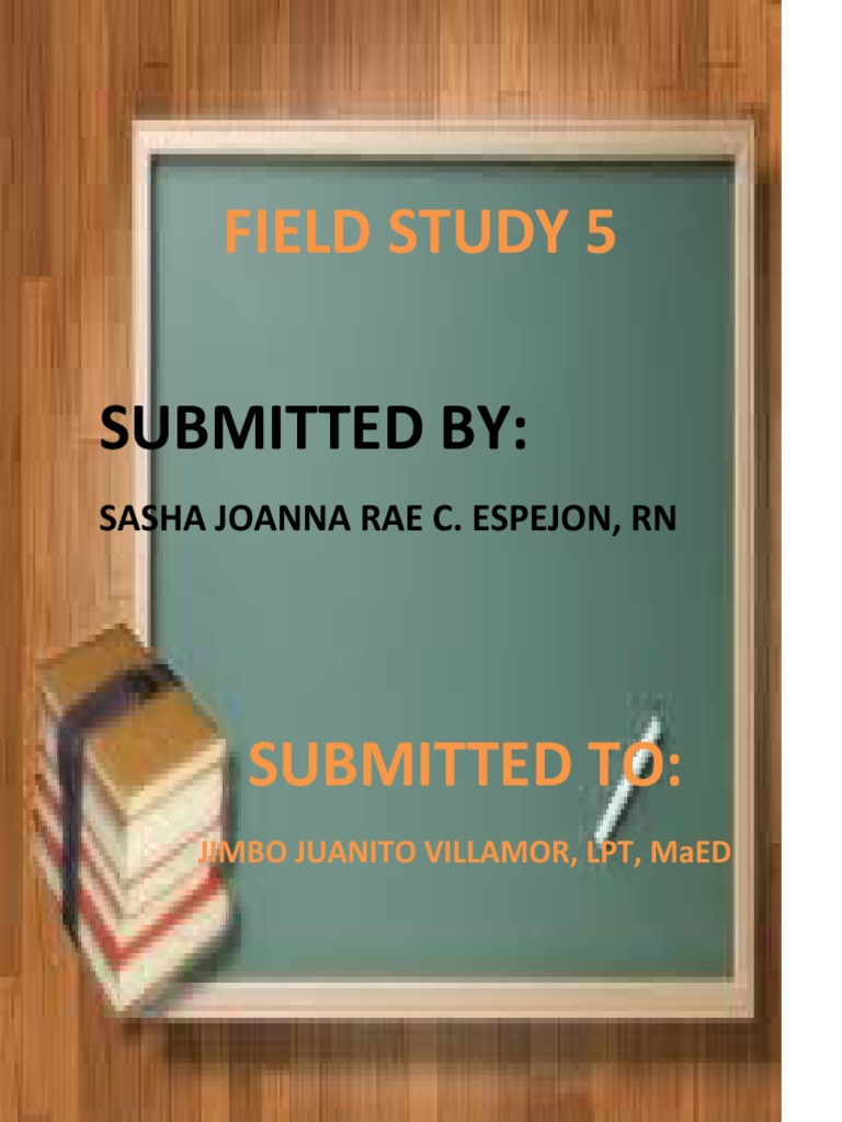 Field Study 5 | PDF