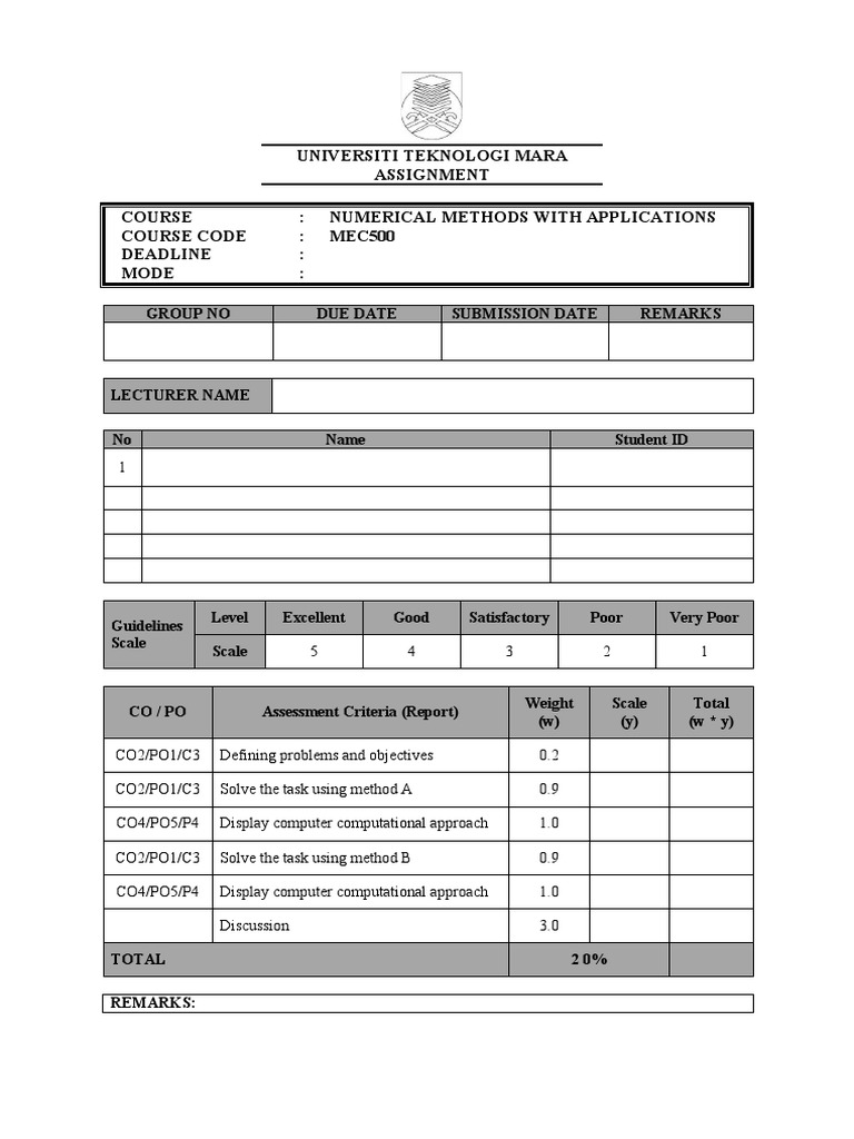 Mec500 Assignment | PDF | Drag (Physics) | Viscosity
