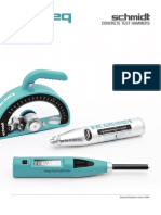 Schmidt Test Hammers Chart | PDF