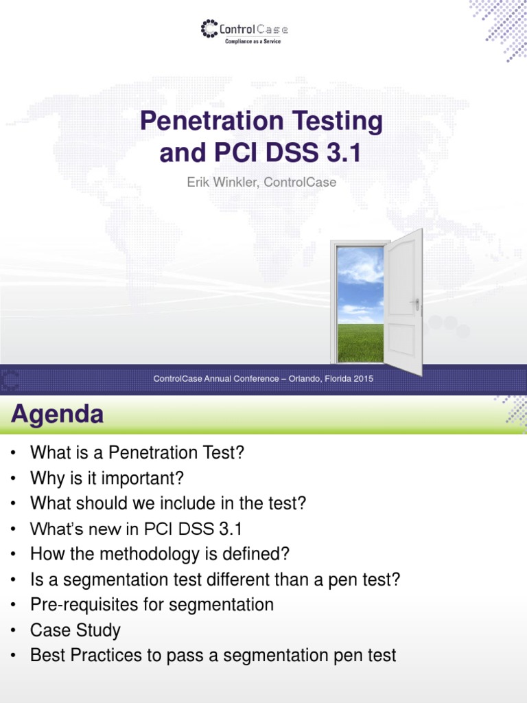 PCI DSS 3.1 & Pen Testing Guide | PDF | Penetration Test ...