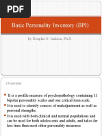 Basic Personality Inventory | PDF | Metaphysics Of Mind | Behavioural ...