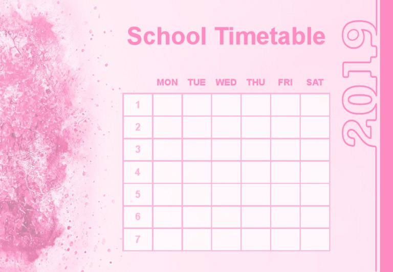 Timetable 11 Pdf