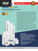 Supreme Silbond Solvent Cements Overview | PDF | Pipe (Fluid Conveyance ...