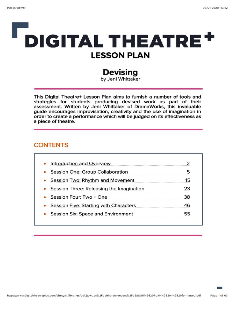Devising Lesson Plans | PDF | Graphics Software | Digital Technology