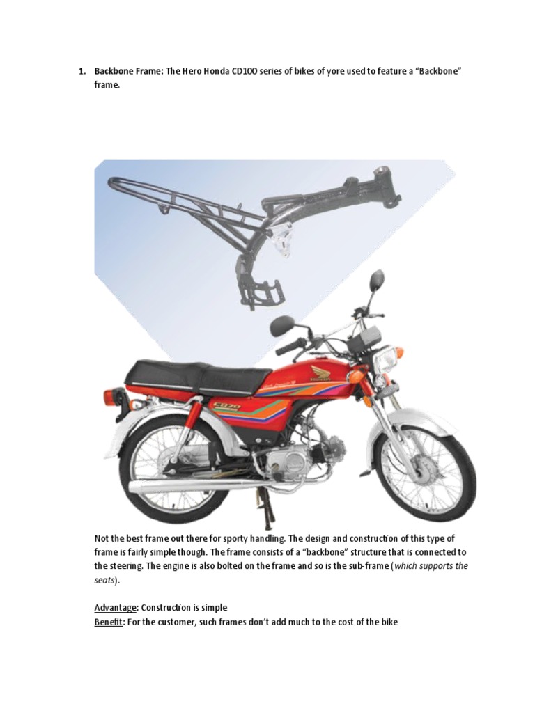 Types of Chassis Frames | PDF | Motorcycling | Transport