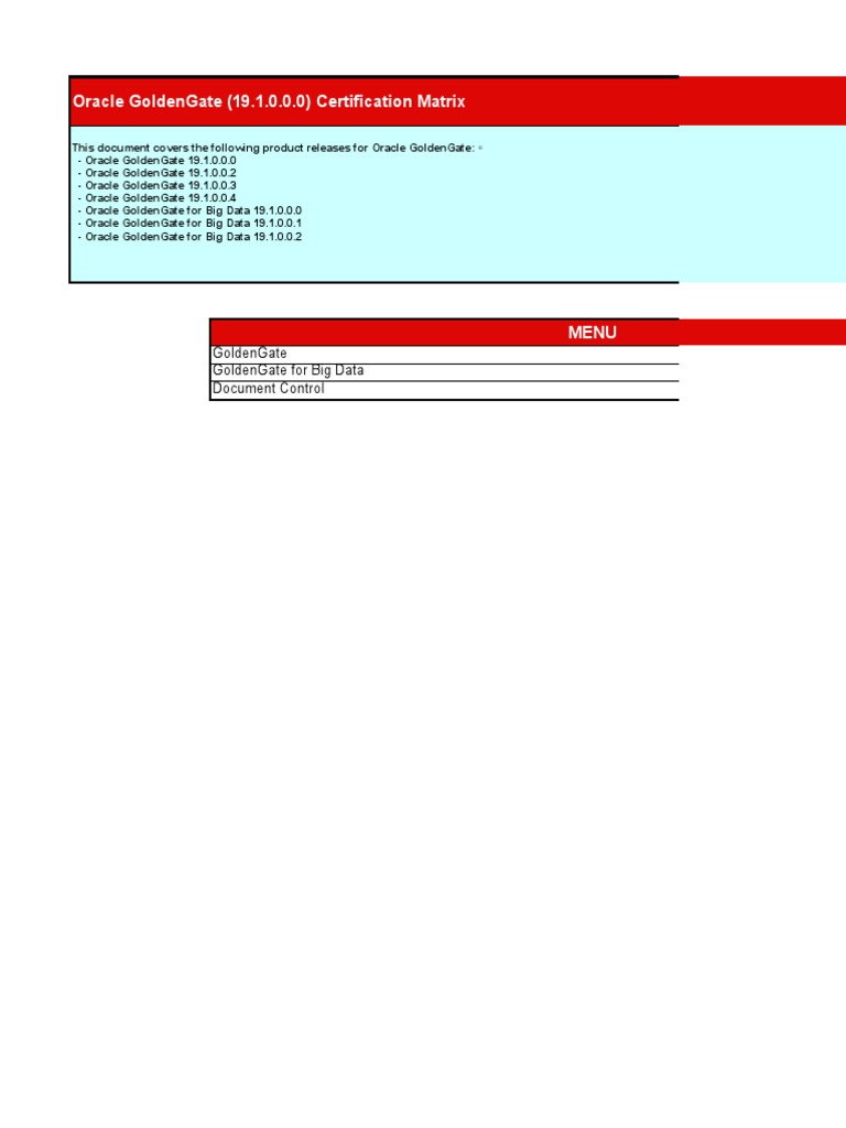 Ogg 19 1 0 0 0 Cert Matrix 5491855 | PDF | 64 Bit Computing | Oracle ...