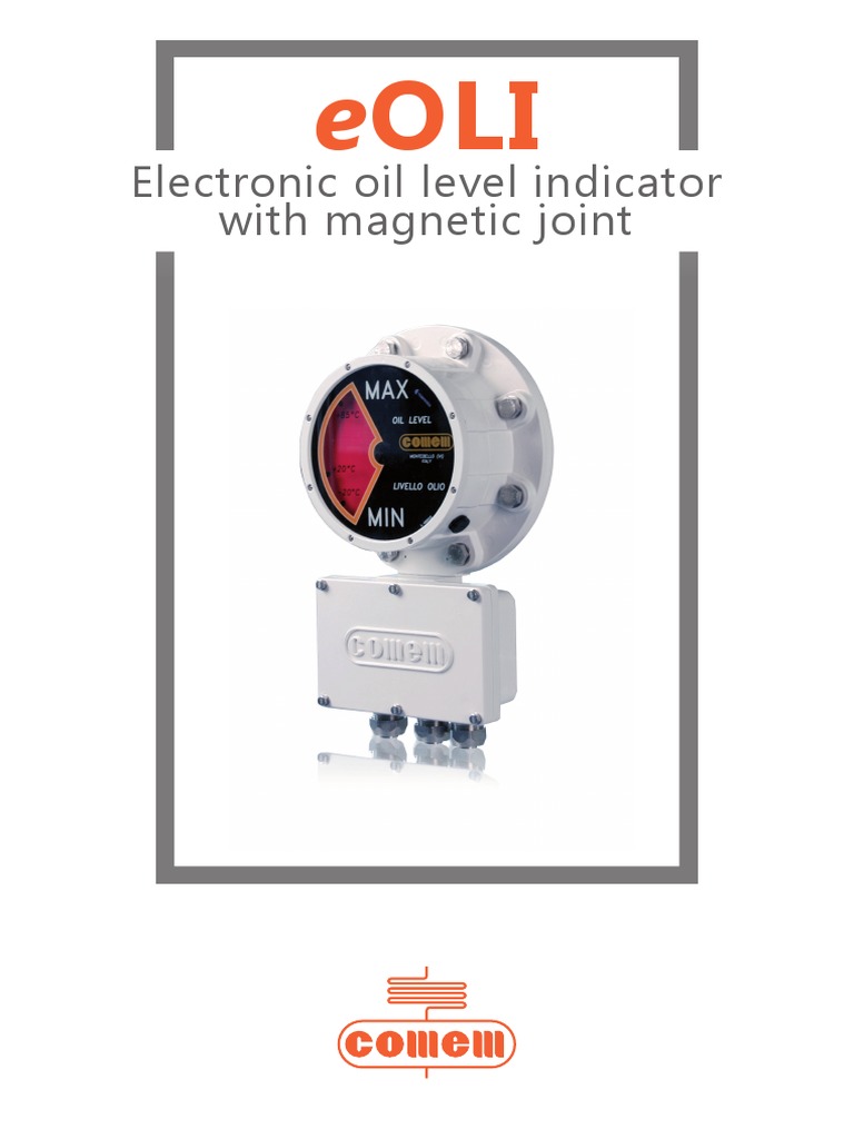 Electronic Oil Level Indicator With Magnetic Joint | PDF | Direct ...