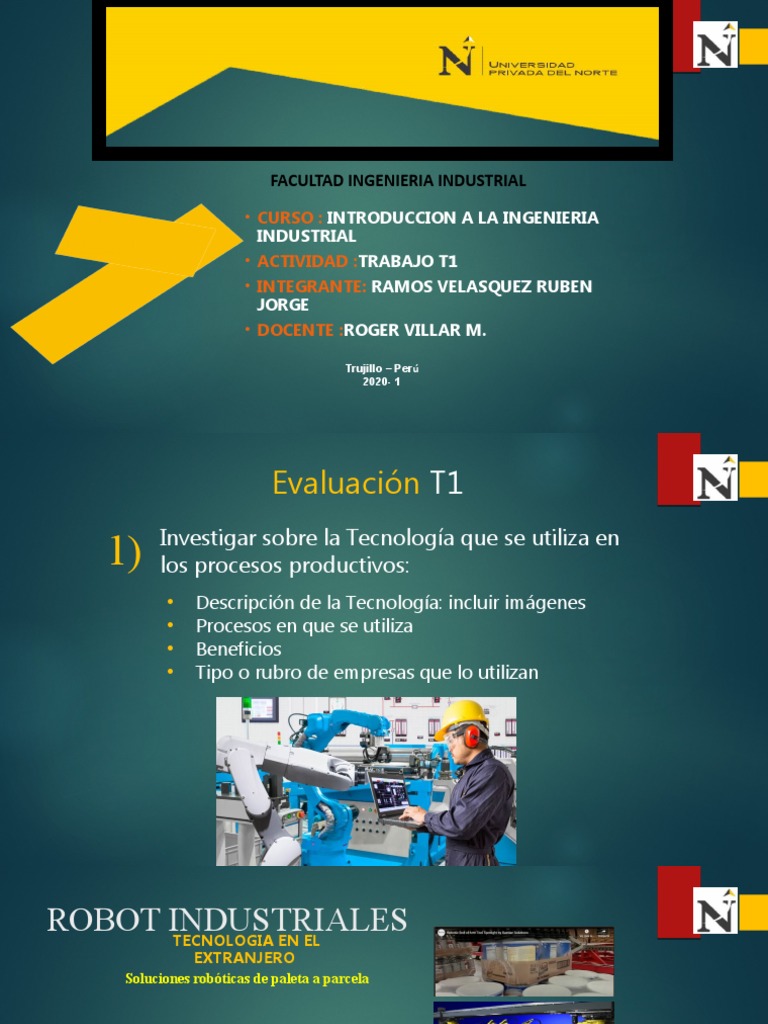 Evaluacion T1 (INTRODUCCION A LA INGENIERIA INDUSTRIAL | PDF | Minería | Agronegocios