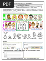 Past Tense Chart Speaking Activity | PDF | Grammar | Linguistic Typology