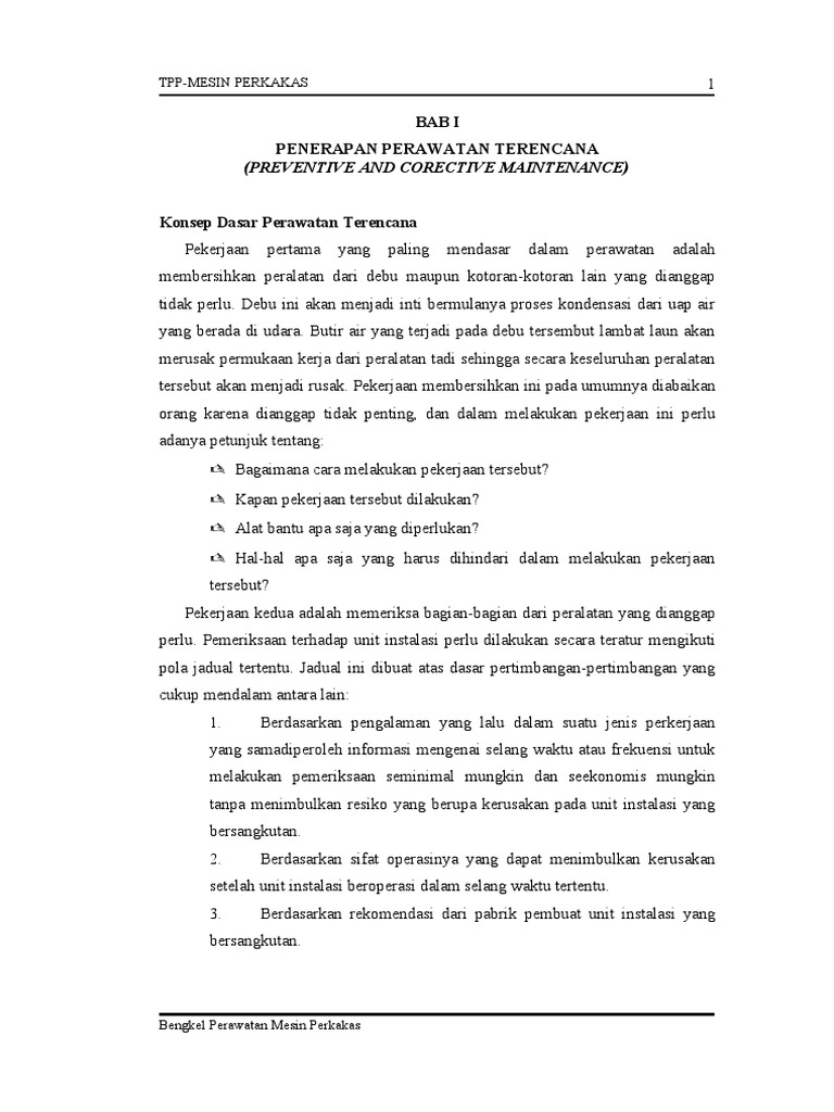 Metode Ismo Preventive | PDF