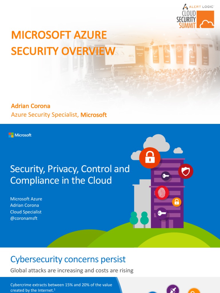 Azure Security Overview Prevent And Assume Breach Pdf Virtual