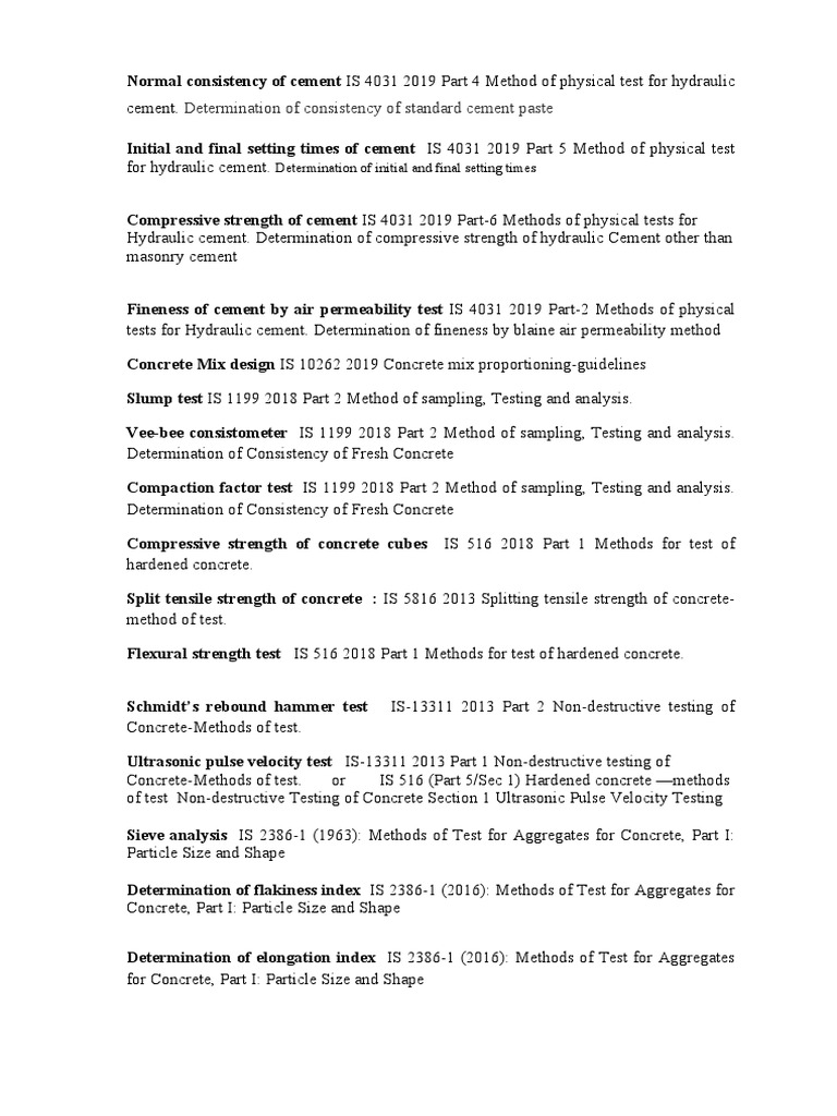 Determination of Consistency of Standard Cement Paste | PDF ...